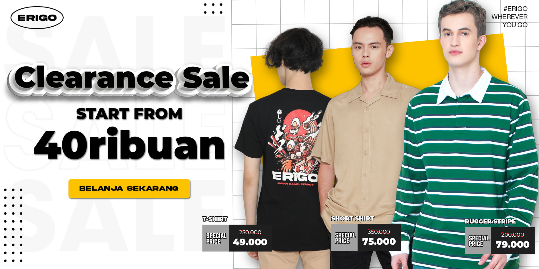 Erigo Official Store – ERIGO