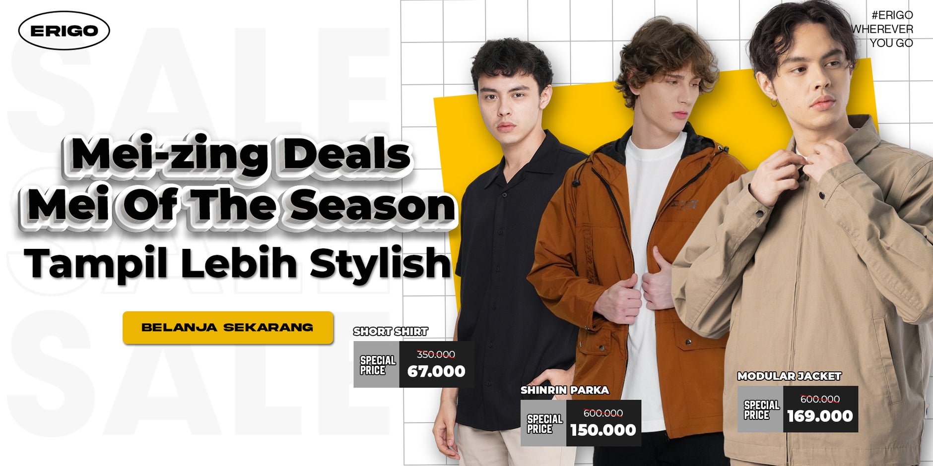 Erigo Official Store – ERIGO